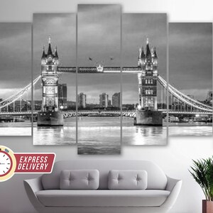 Tower Bridge Canvas Print, London Canvas Print, London Wall Art, London ...