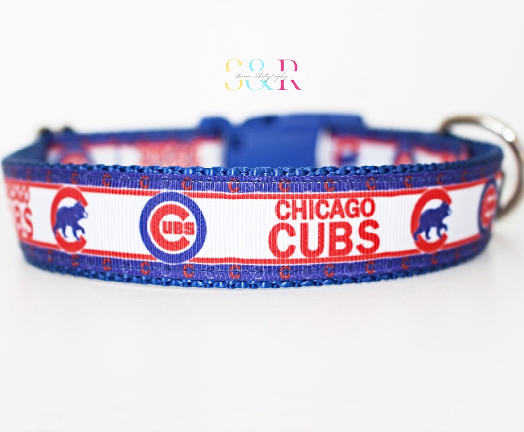 Chicago Cubs Dog Collar - Cubs Dog Collar - Baseball Sports Team - 1 ...