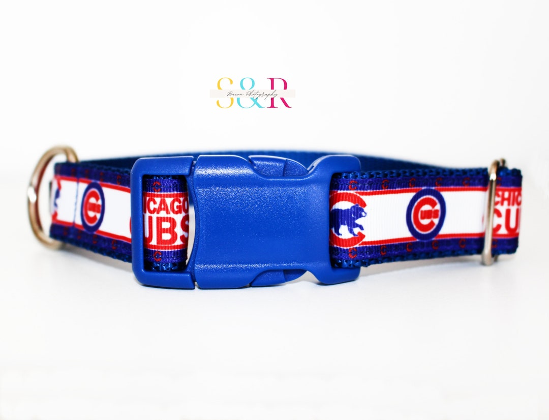 Chicago Cubs Dog Collar Cubs Dog Collar Baseball Sports Team 1' Wide ...