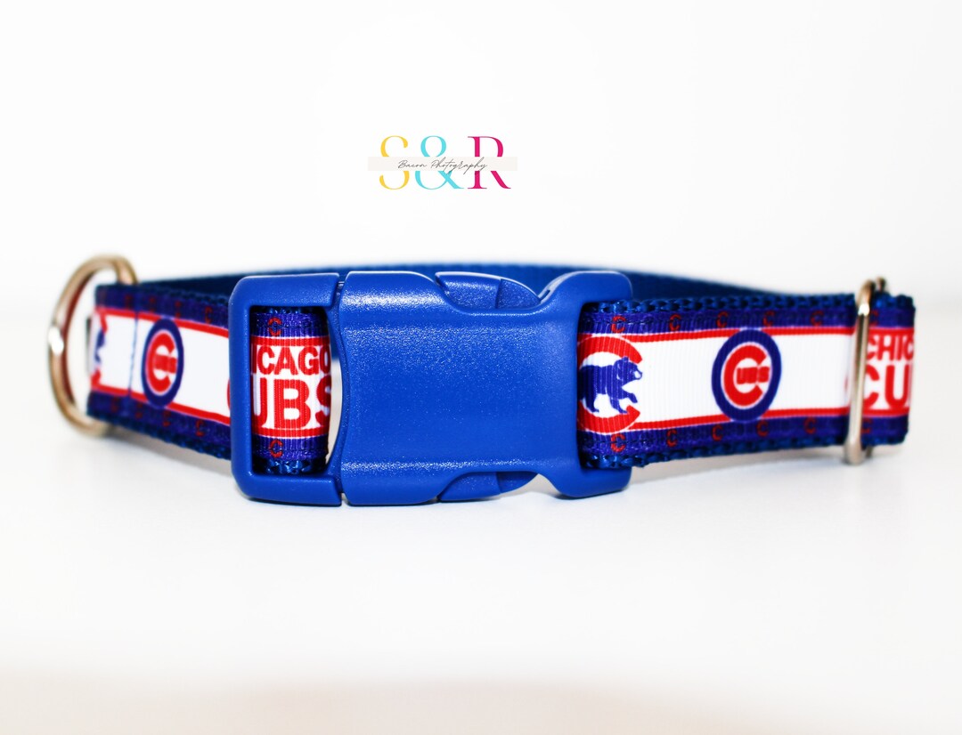 Chicago Cubs Dog Collar Cubs Dog Collar Baseball Sports - Etsy