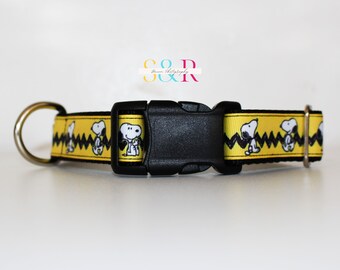 Snoopy Dog Collar | Etsy