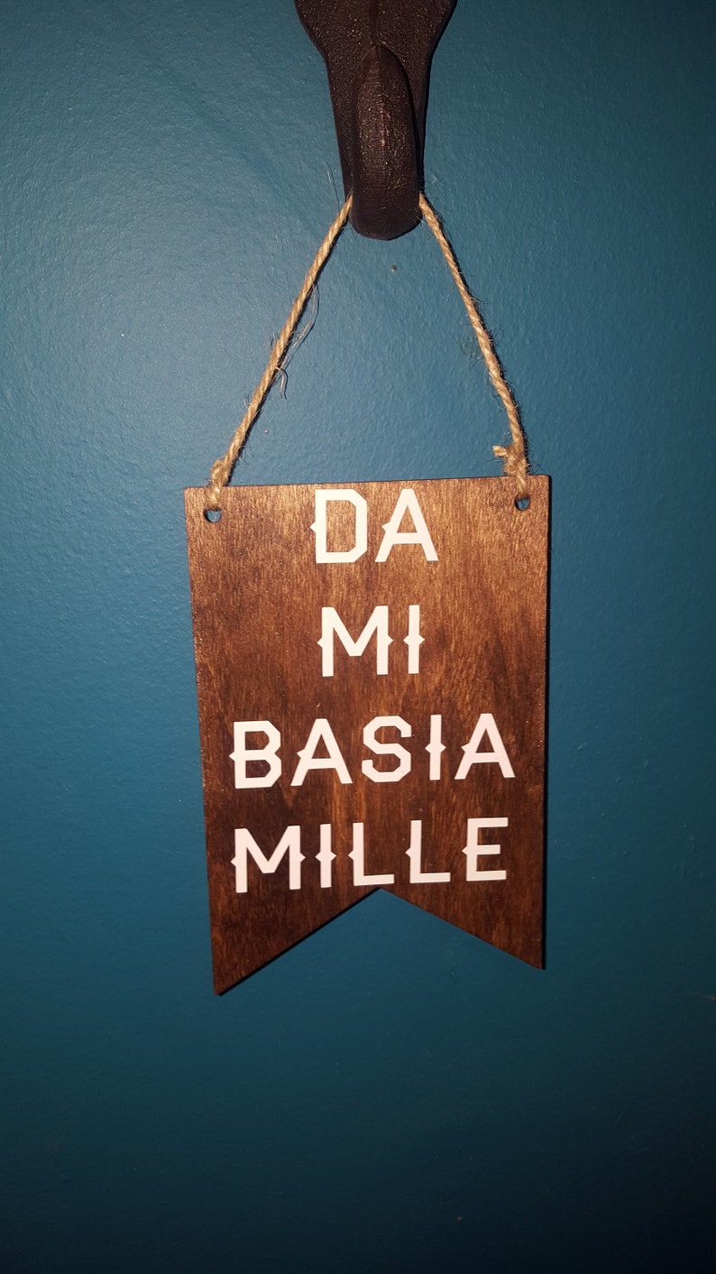 Outlander Inspired Valentine Mini Wall Hanging: Give Me a | Etsy