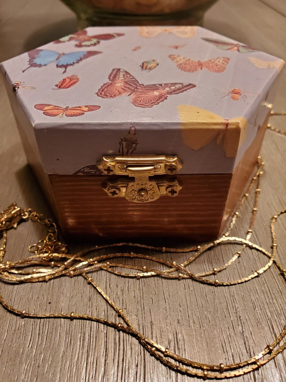 Butterfly Wooden Box Butterfly Jewelry Box Storage Bin - Etsy