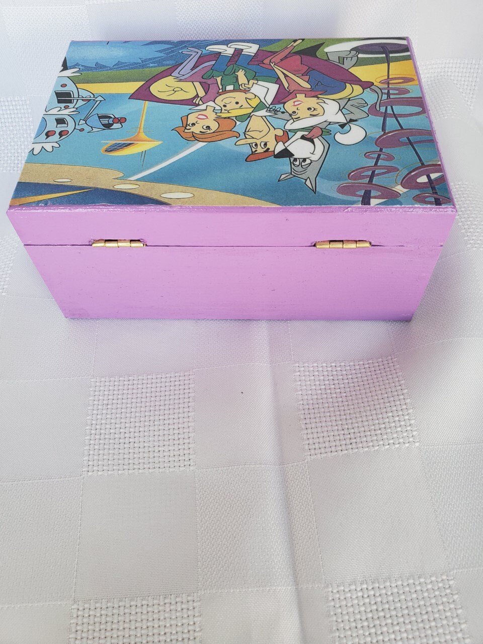 Jetsons Keepsake Box Joetsons Comics Collage Jewelry Box Jetsons Comic ...