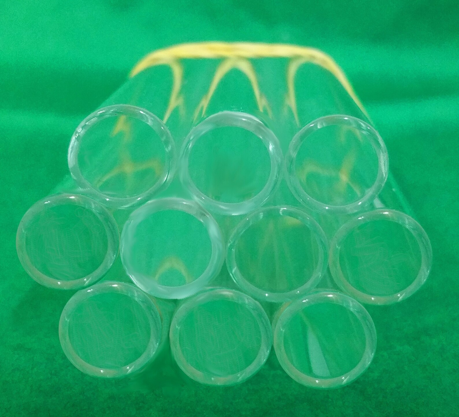 10 pcs. of 14mm x 12 in. Borosilicate/pyrex glass tubing | Etsy