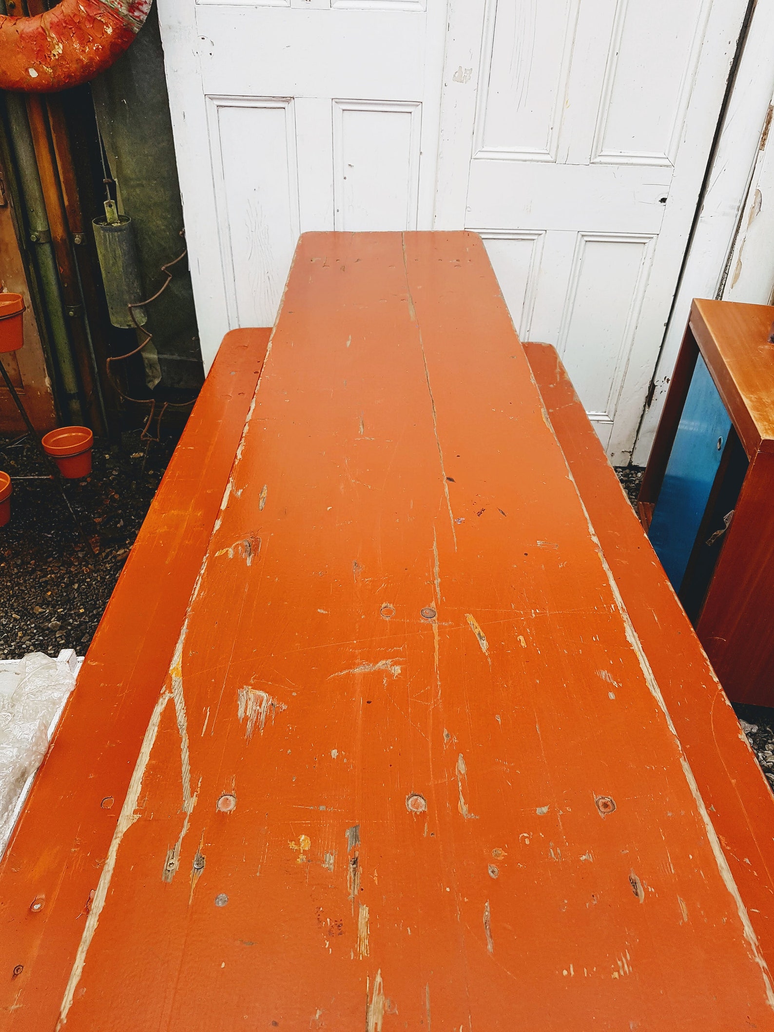 German Folding Table and Bench Sets. Indoor/ Outdoor Dining - Etsy