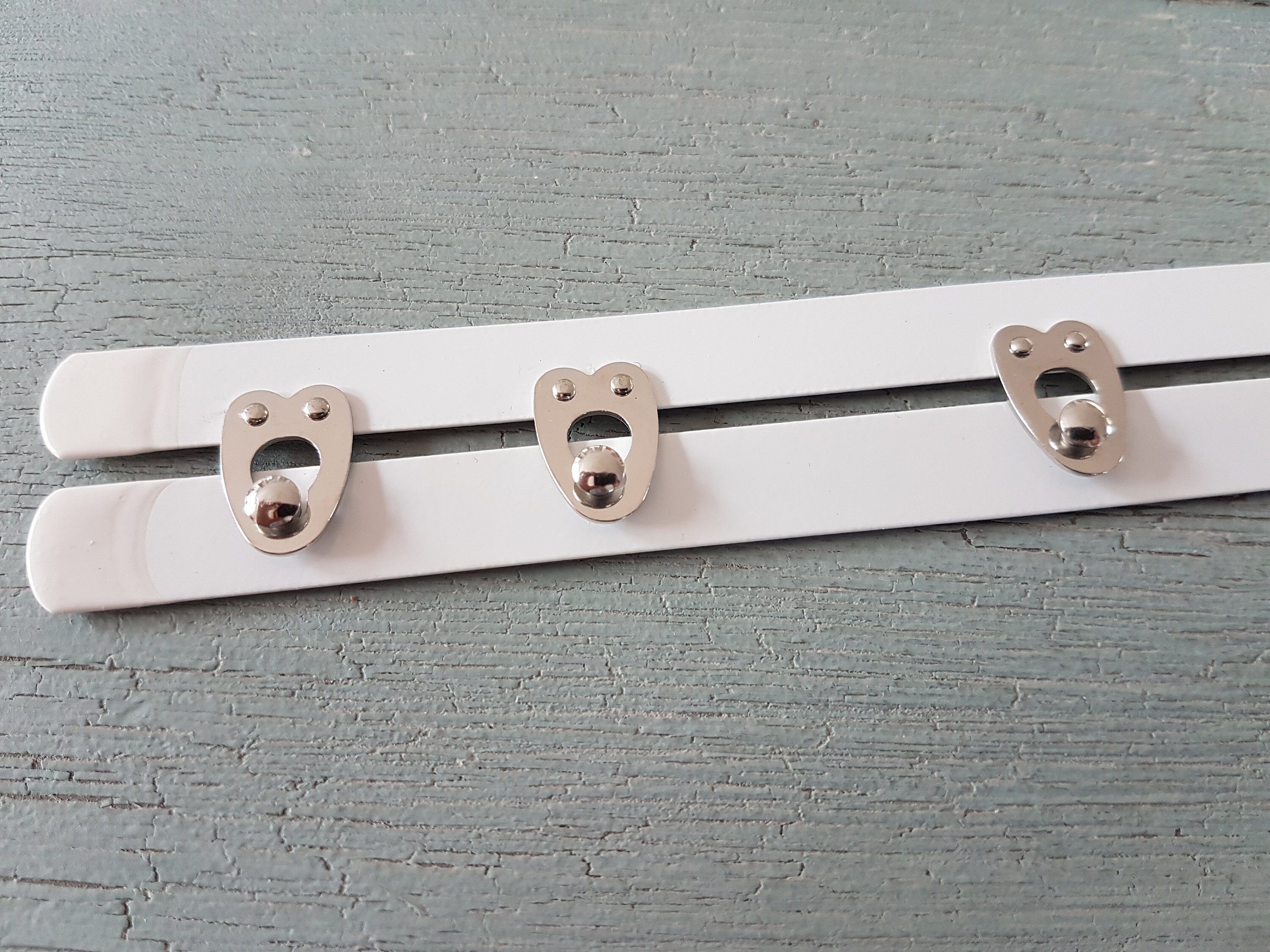 Corset Clasp 24 Cm, Corset Closure White With Hooks & Eyelets, Corsage ...