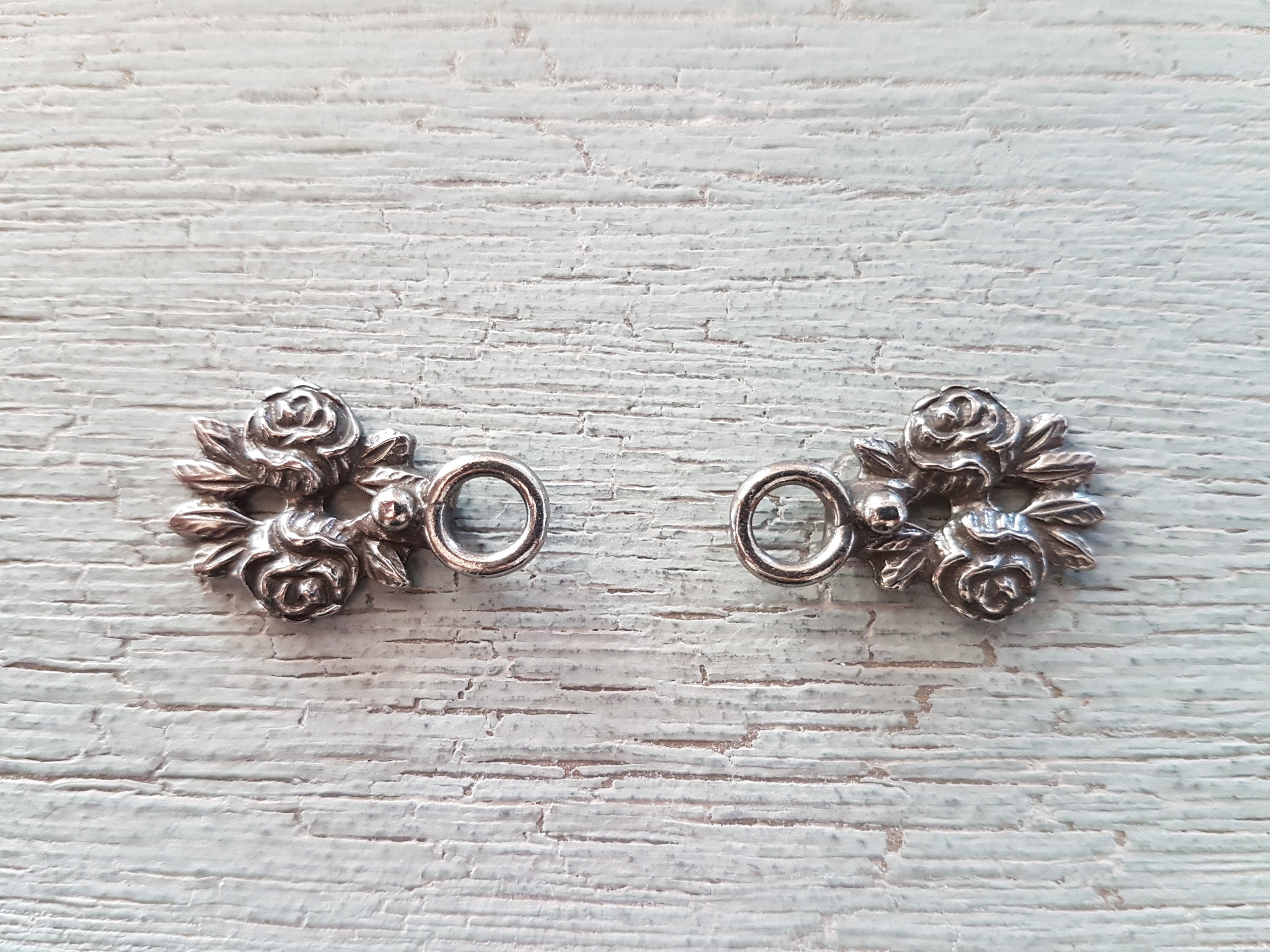 Bodice Eyelet With Roses, Silver, Lace Hooks, Lace Eyelets, Dirndl ...