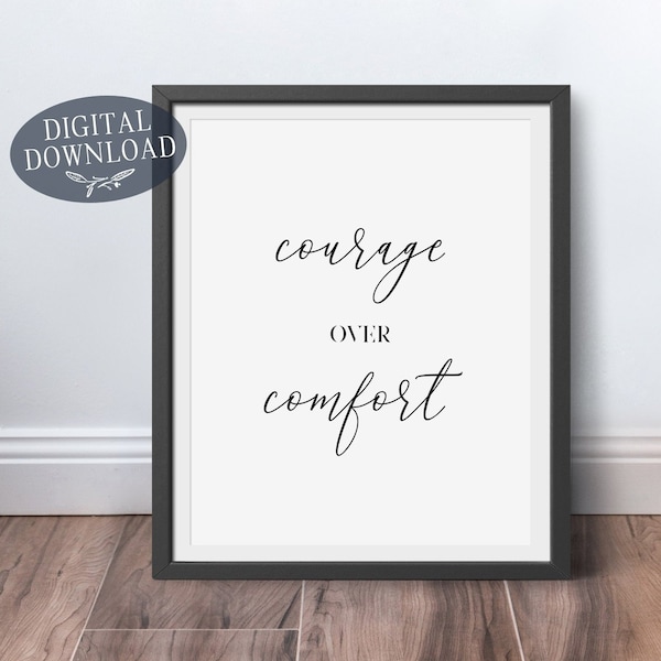 Courage Sign - Etsy