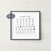 Square Laundry Room Decor, Printable Laundry Symbols, Laundry Guide ...