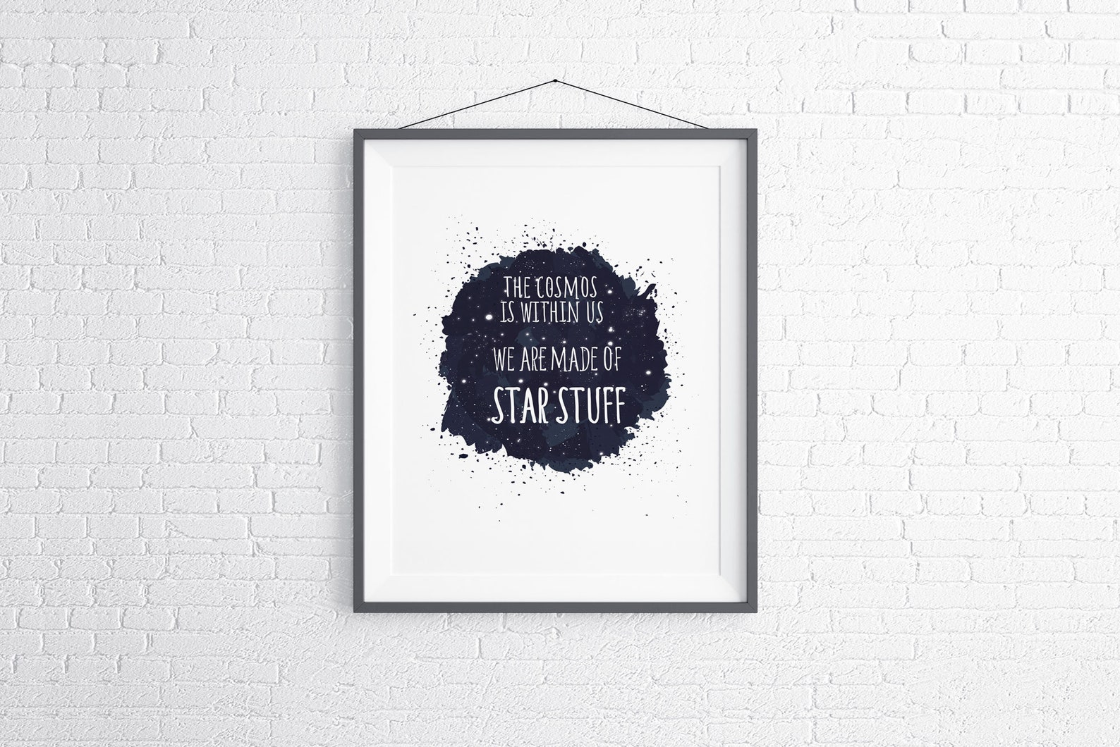 We Are Made of Star Stuff Inspirational Astronomy Poster - Etsy