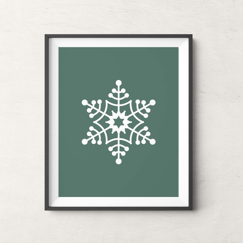 Set of 12 Christmas Printables for Your Christmas Gallery Wall Decor ...