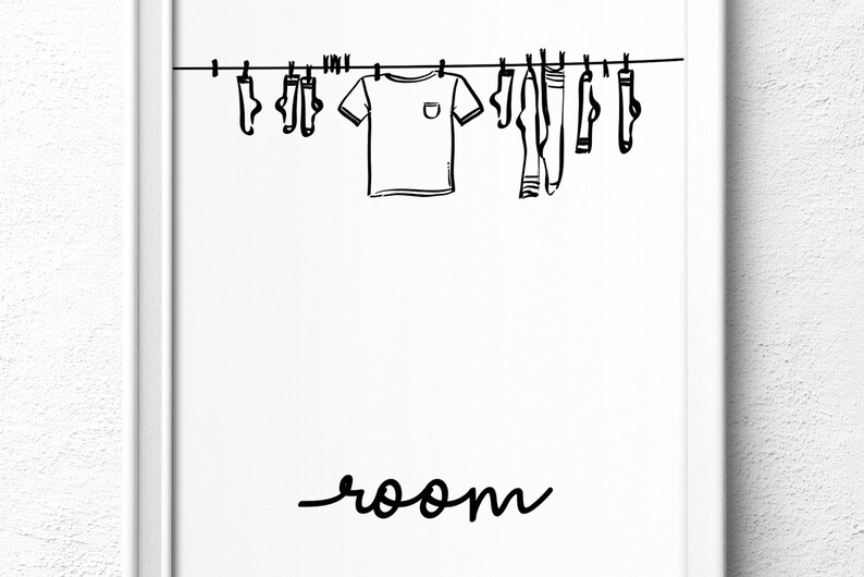 Laundry Room Decor Printable Artwork Set of 2 Prints - Etsy