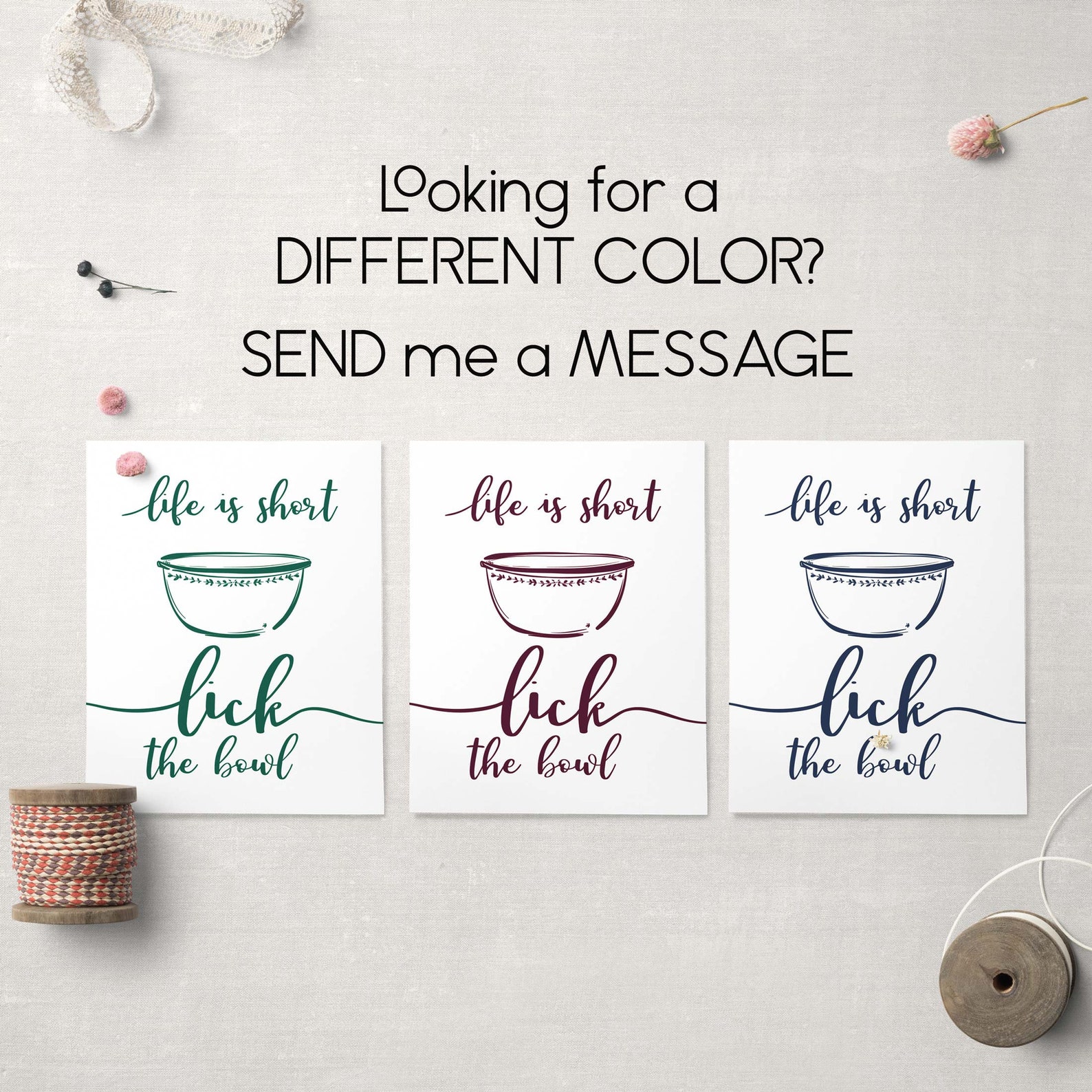 Funny Kitchen Wall Decor Printable Wall Art Gallery Wall Set - Etsy