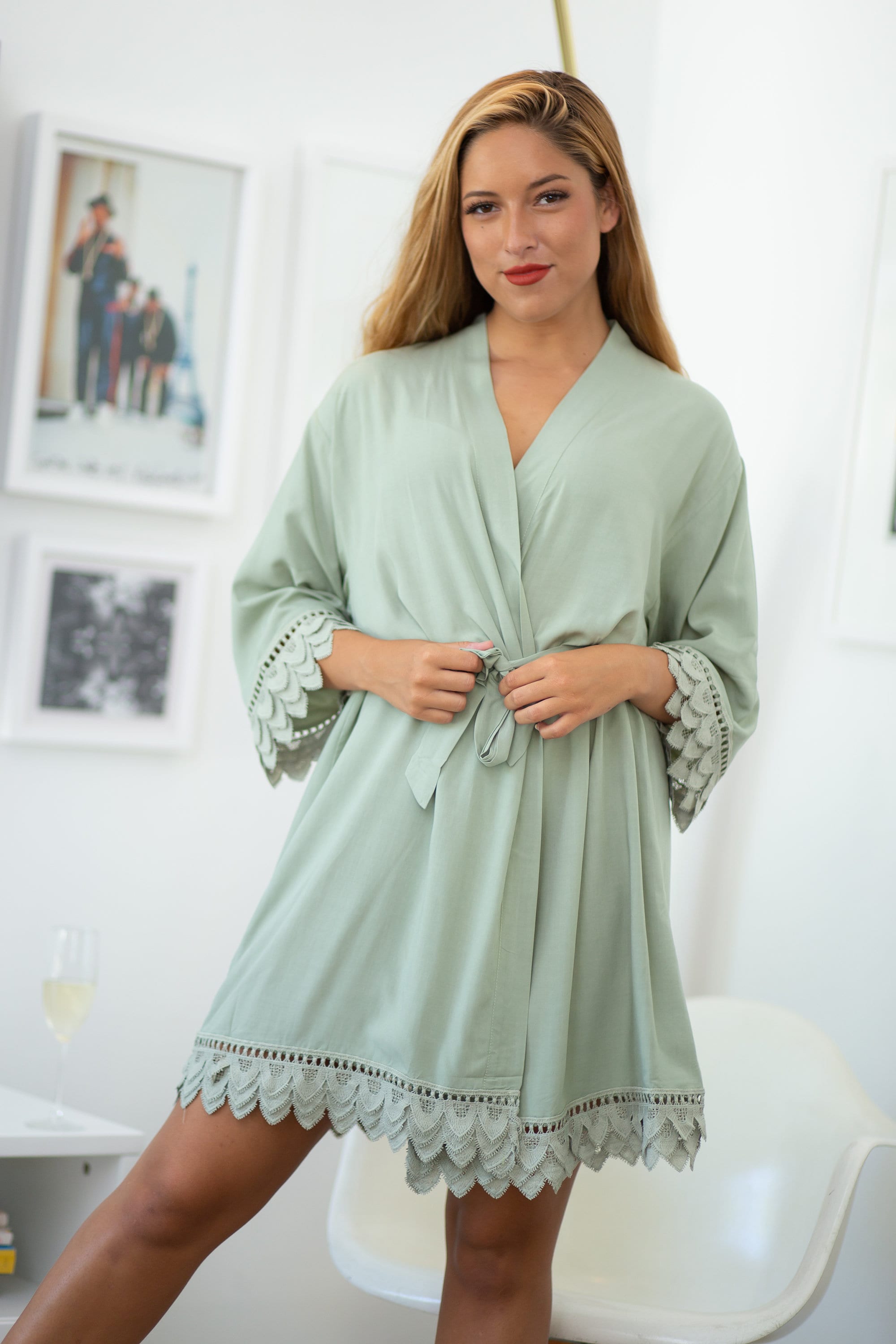 Cotton Bridesmaid Robe Bridal Party Wedding Party Gift | Etsy