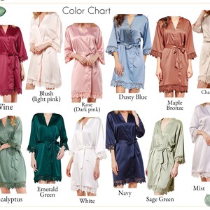 Flower Girl Robe // Robe // Bridal Robe // Bride Robe // Bridal Party ...