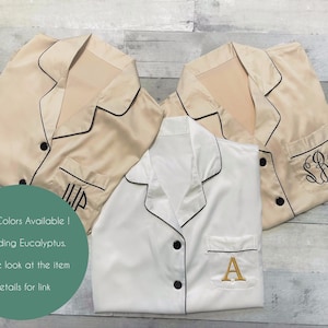 Monogrammed Pajamas - Etsy