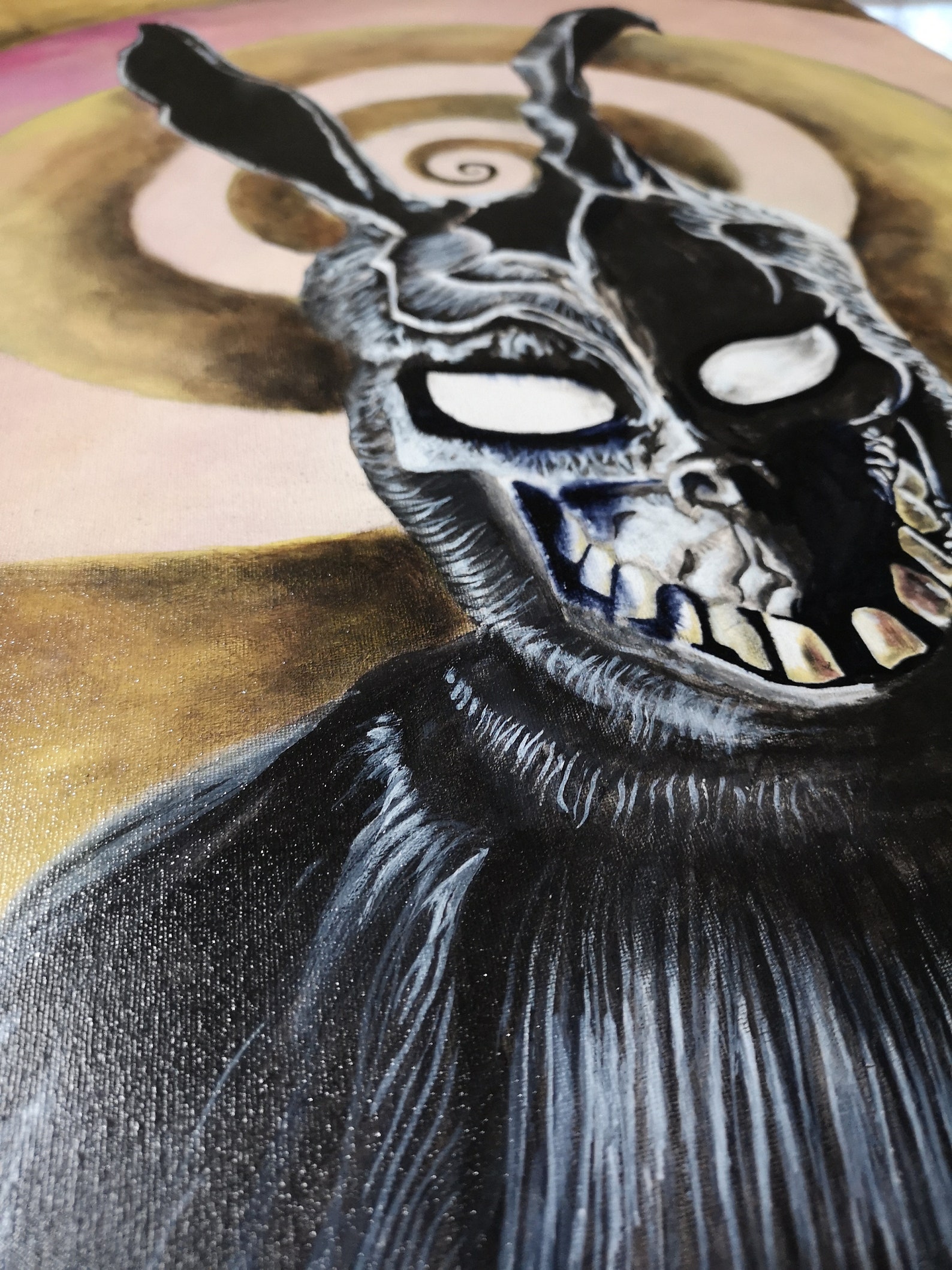 Illustration DONNIE DARKO. Rabbit Frank. Frank the Rabbit. Format A2 ...