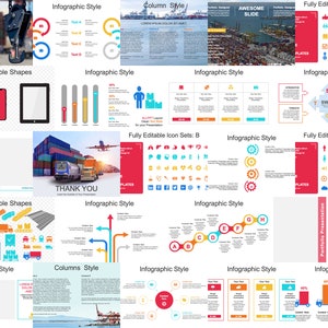 240 Editable Powerpoint Templates Designs | Infographics | Business ...