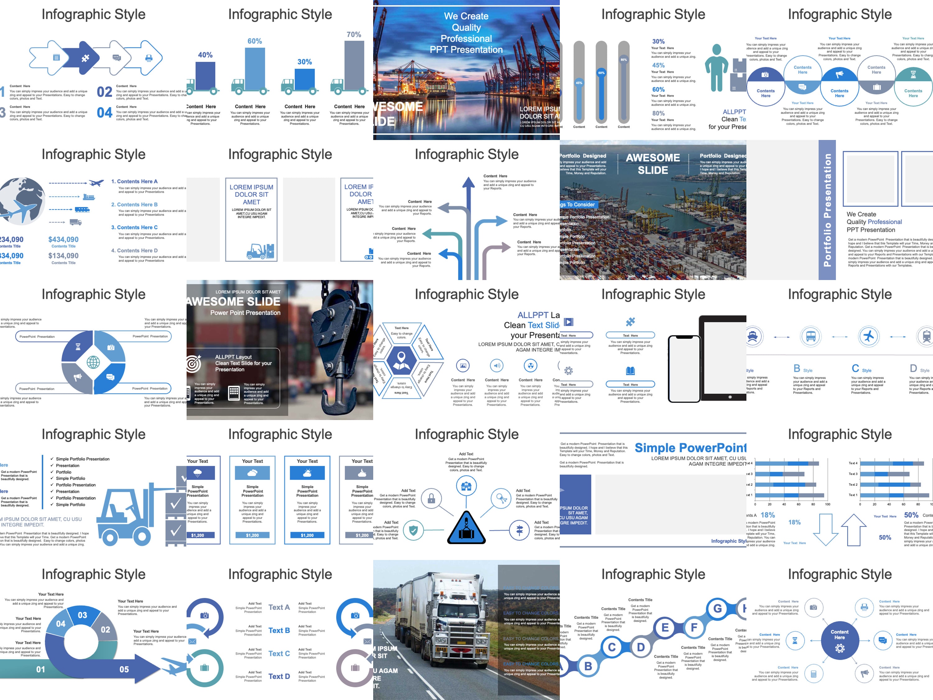240 Editable Powerpoint Templates Designs | Infographics | Business ...