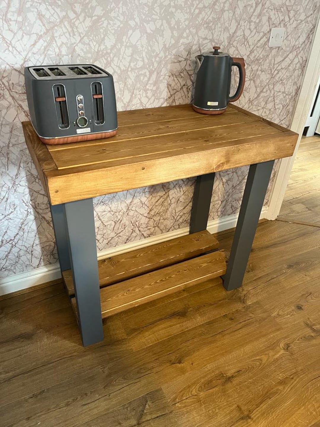 Kitchen Breakfast Bar Butchers Block Island - Etsy