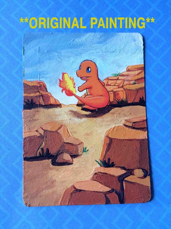 Original Charmander Pokemon Card
