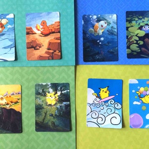 Painted Trading Card (PRINT) - Mudkip - Etsy
