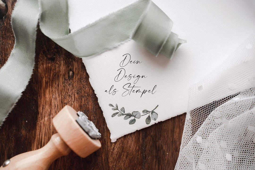 Stamp With Desired Design Own Design Individual Design for Your Stamp ...