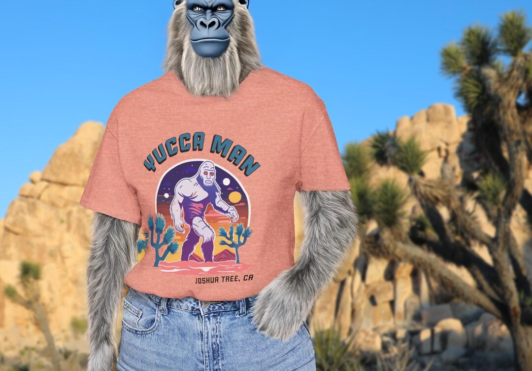 Have You Seen the Yucca Man Joshua Tree Tee: Adult Unisex, Desert Myths ...