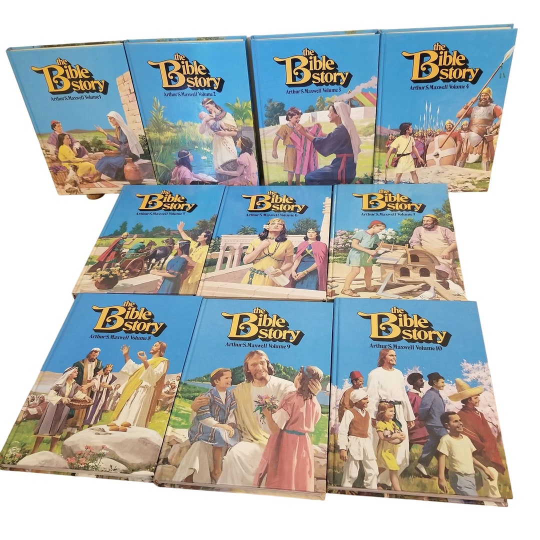 Arthur S Maxwell Bible Story Books Volumes 1 to 10 Hardcover - Etsy