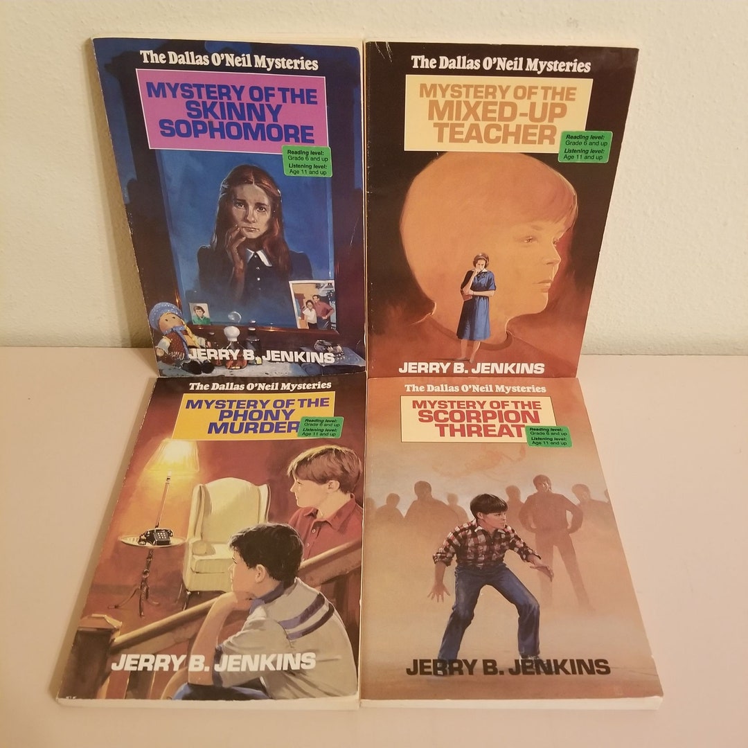 Dallas Oneil Mysteries 4 Books Jerry B Jenkins Moddy Press 1980s ...