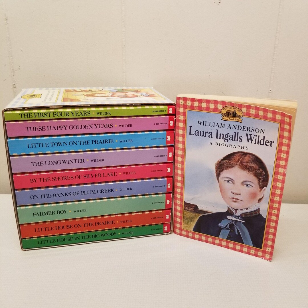 Laura Ingalls Wilder Boxed Book Set of 10 SC Little House Teacher Home ...