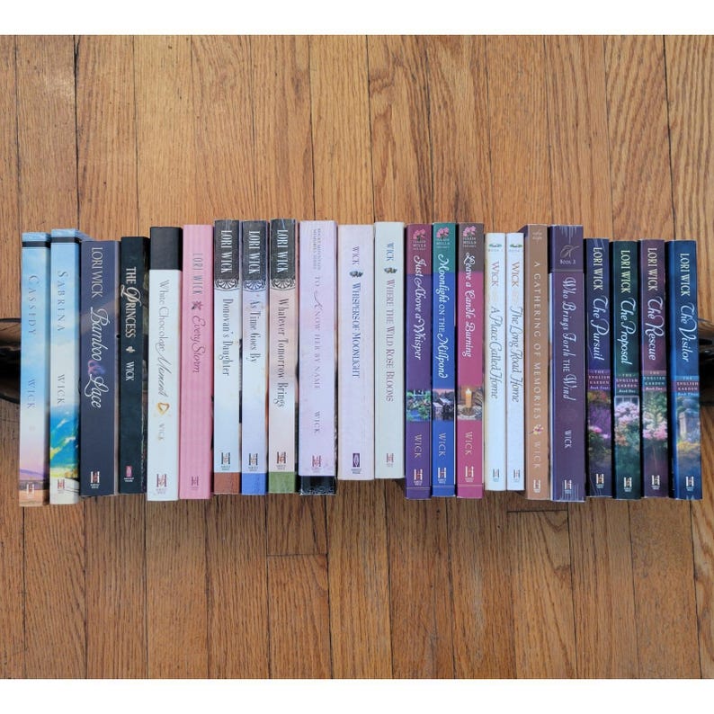 23 Lori Wick Christian Romance Novels Collection Set Fiction Lot Gift ...