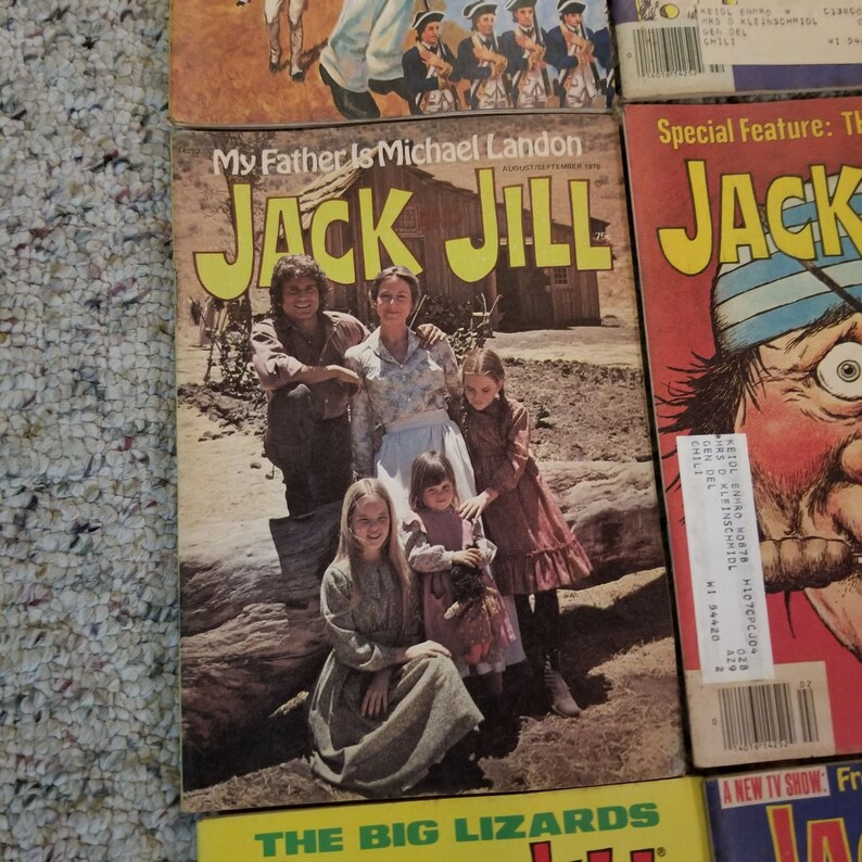 45 Jack Jill Magazines Books 1970s Kids Subscription Holiday - Etsy