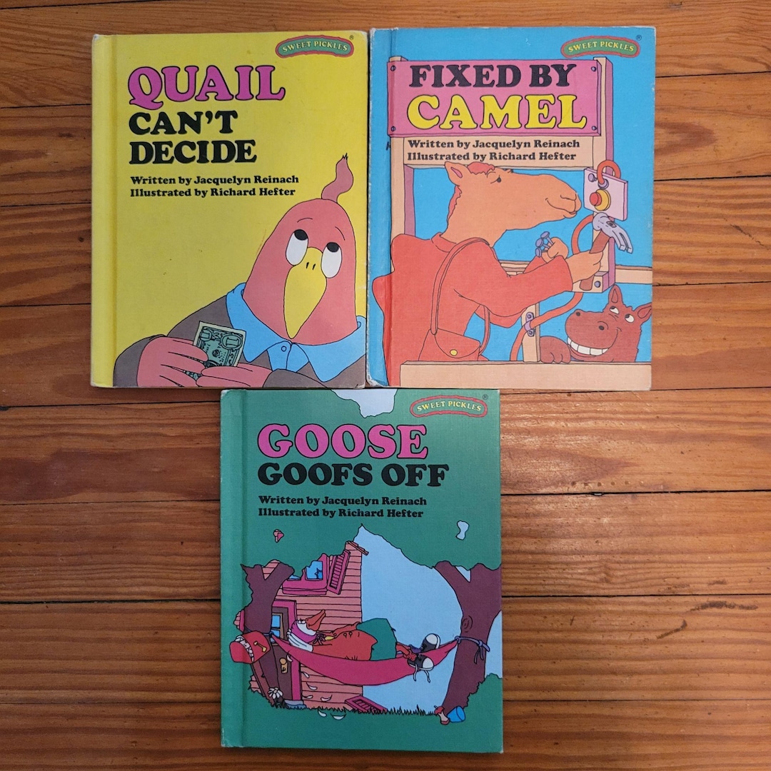 3 Sweet Pickles Books Weekly Reader Home School Character Lesson ...