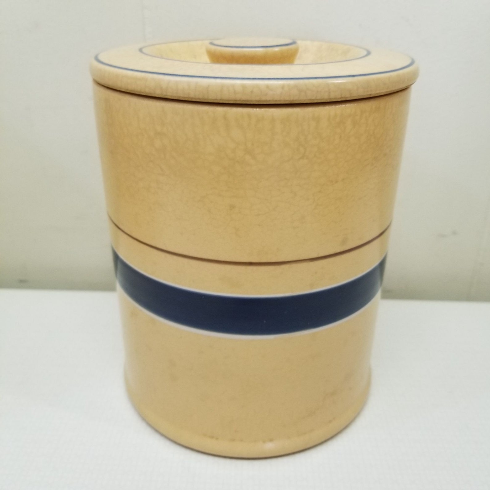 Molly Stone Yellow Ware Kitchen Canisters Set of 4 With Lids - Etsy