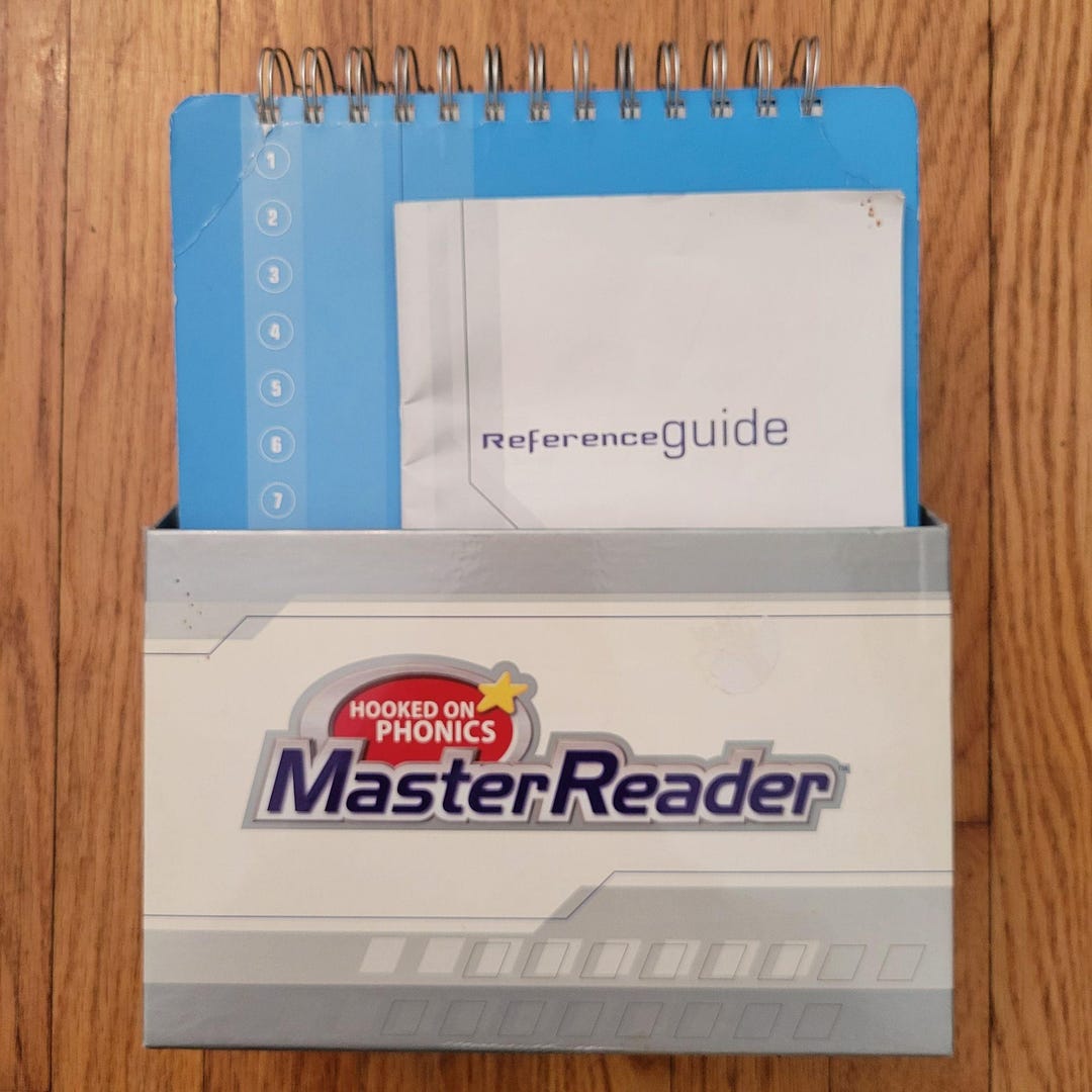 Hooked on Phonics Master Reader Set Spiral Bound Workbooks Reference ...