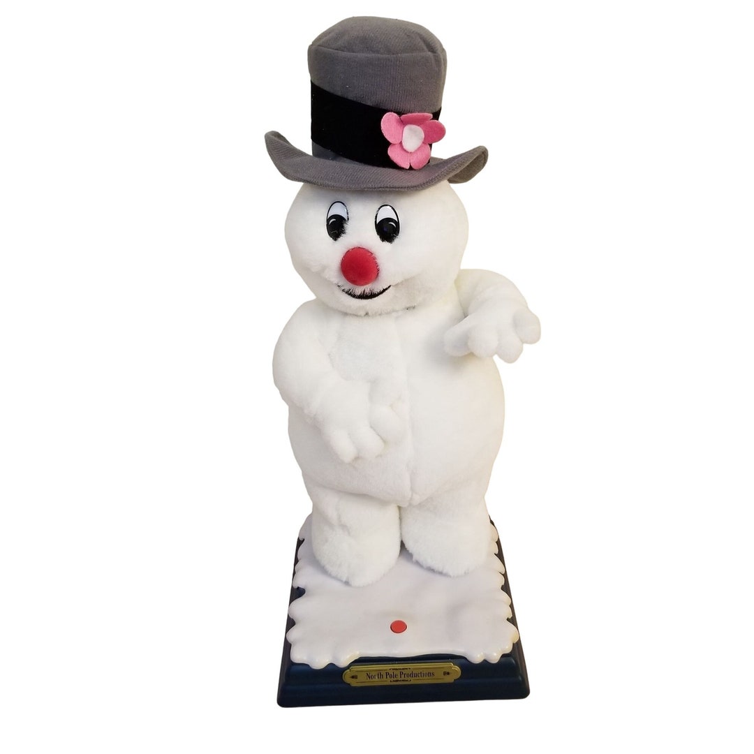 Gemmy Frosty Snowman Animated Singing Toy North Pole Productions - Etsy ...
