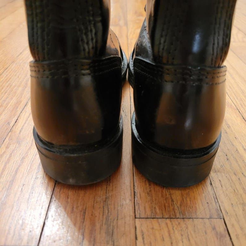 Corcoran 1515 Black Leather Combat 4.5M USA Military Paratrooper Jump ...