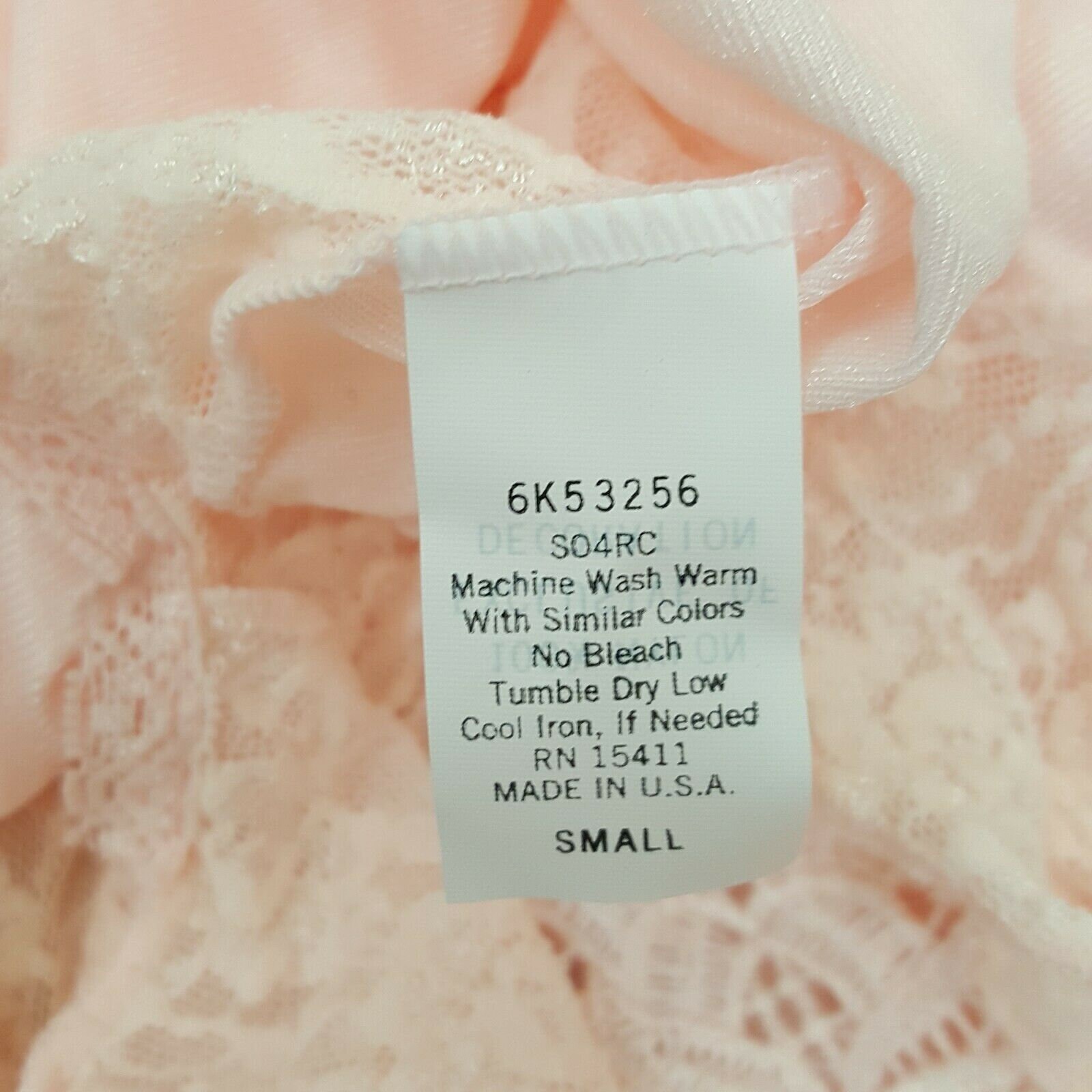 Cliche SMALL Nightgown Lingerie USA Vintage Lace Sheer V Neck - Etsy