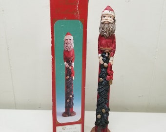 Tall Santa Figurine | Etsy