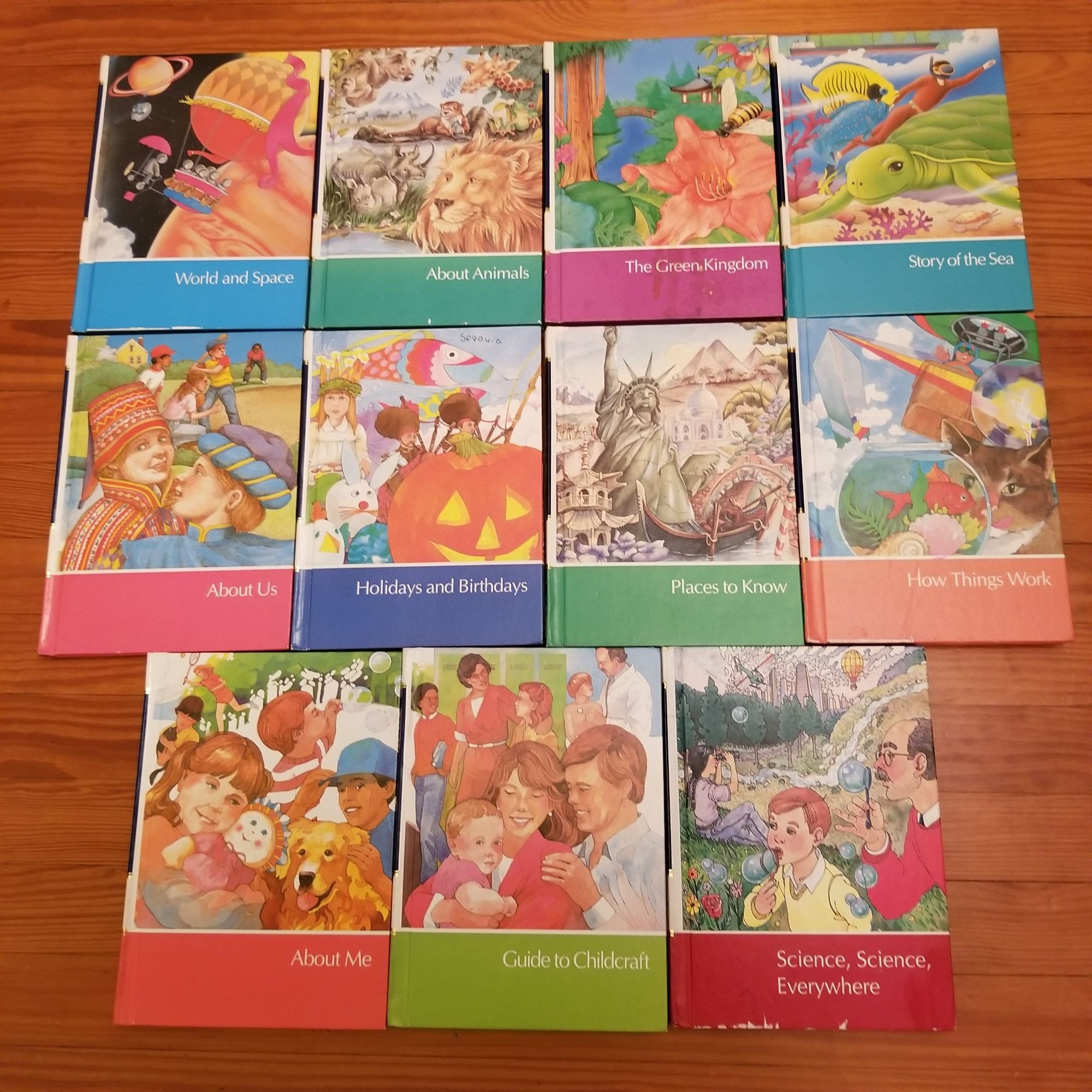1993 Childcraft Book Set 11 Book Set Home School Teacher - Etsy