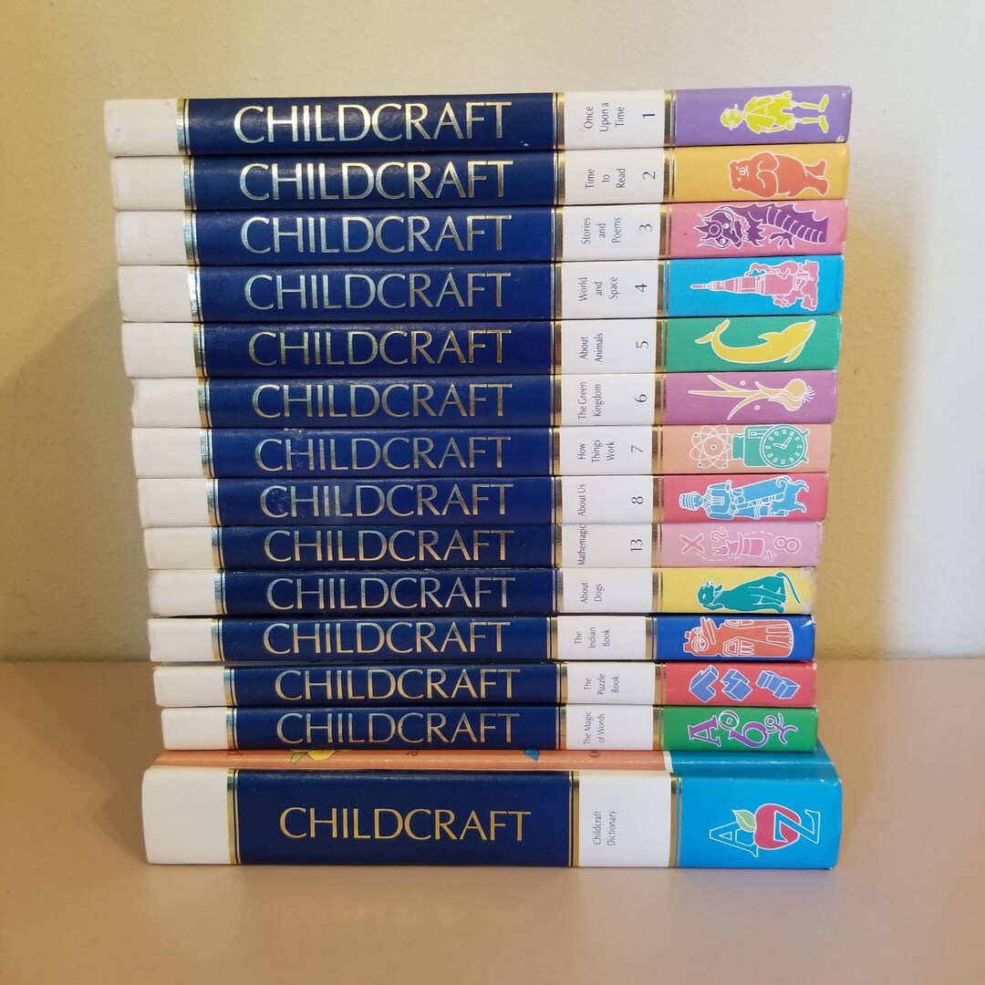 1993 Childcraft Book Set 13 Book Set Home School Teacher Summer Reading ...