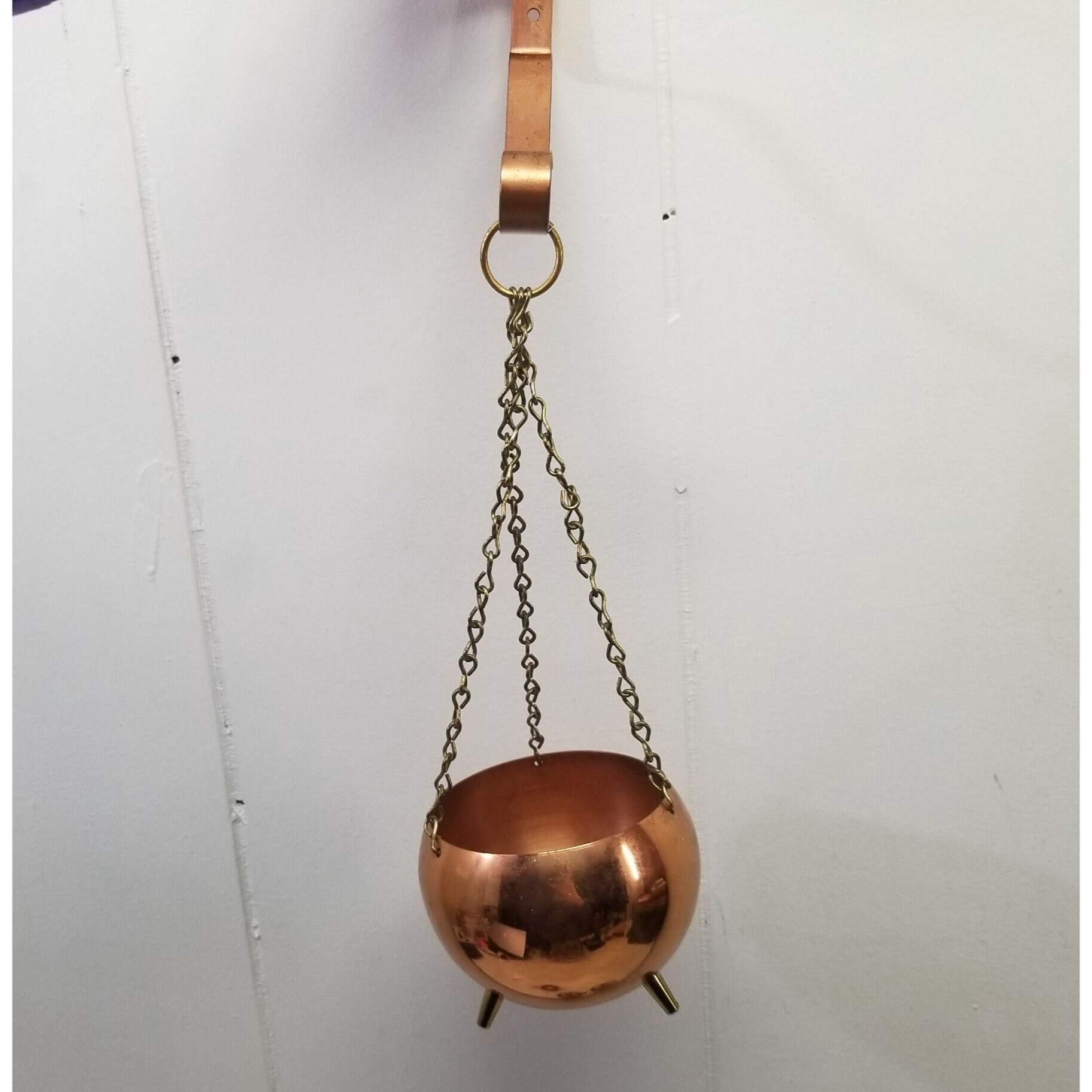 2 COPPERCRAFT GUILD Taunton Mass Copper Hangers With Kettles - Etsy