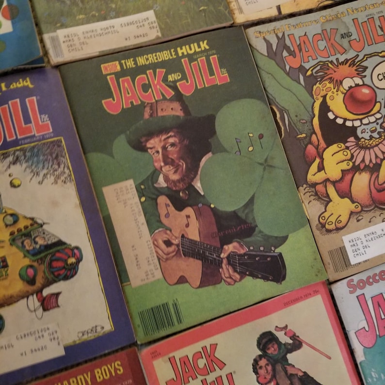 45 Jack Jill Magazines Books 1970s Kids Subscription Holiday - Etsy