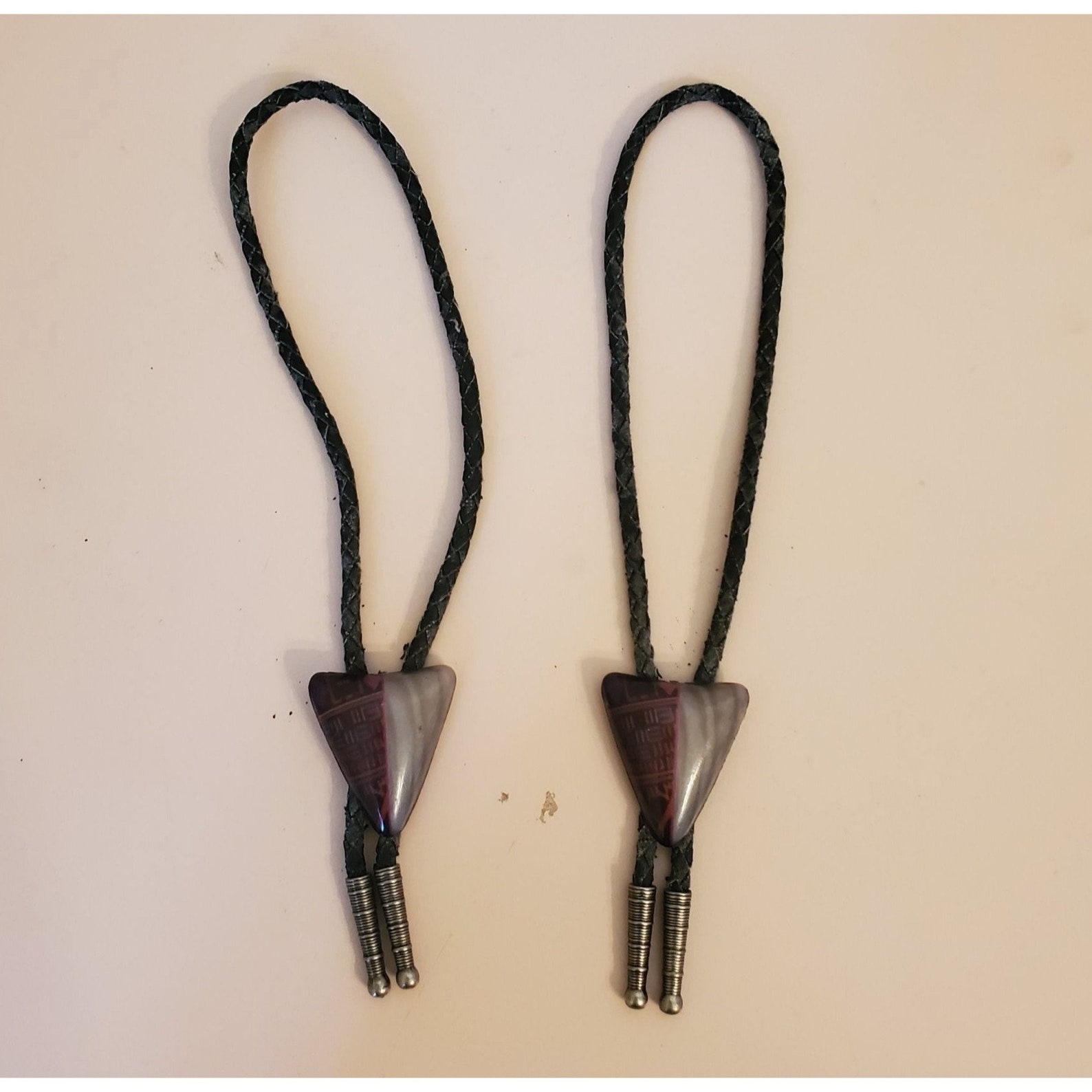 Lot of 2 Boot Bolo Ties Arrow Head Western Cowboy Rodeo - Etsy