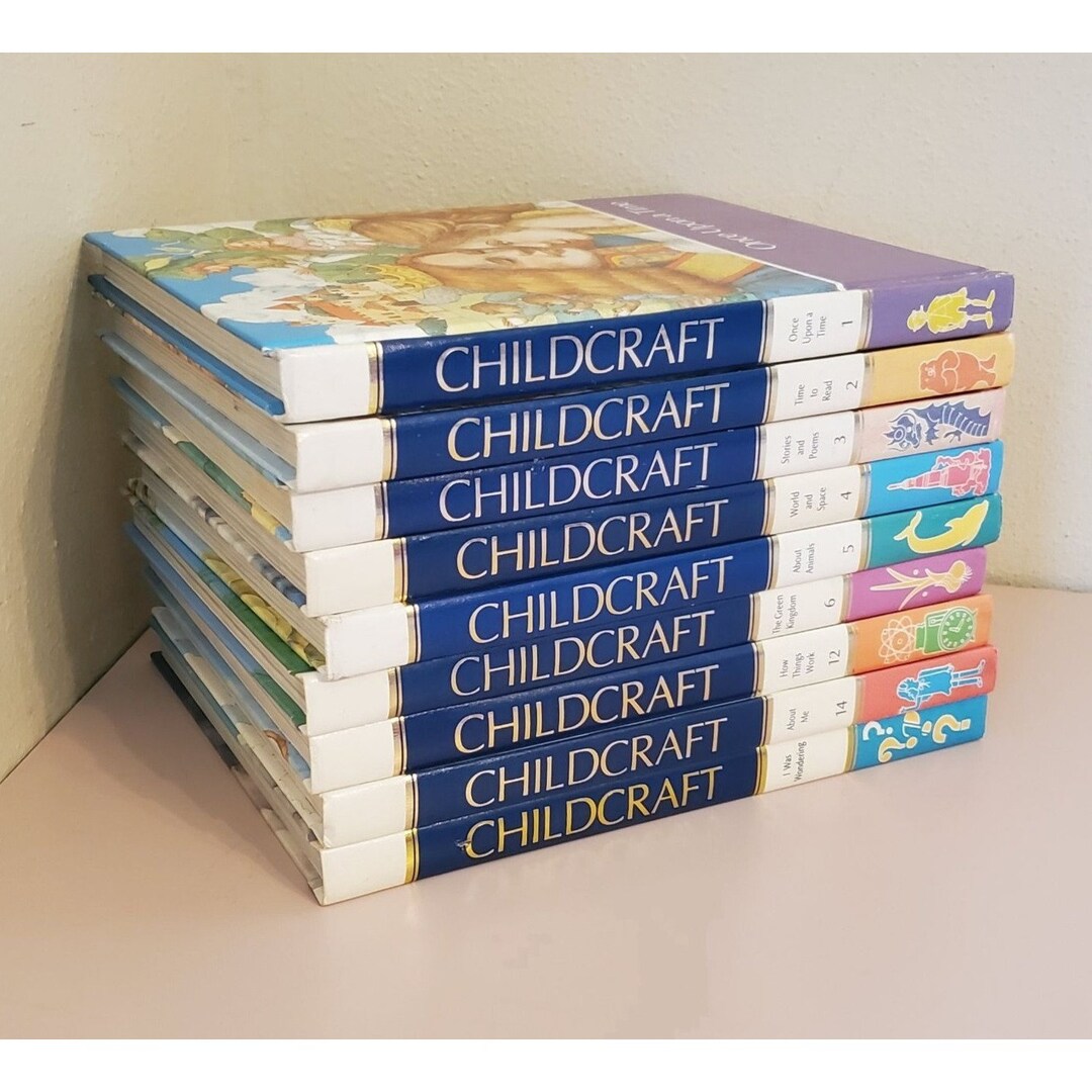 1993 Childcraft Book Set 9 Book Set Home School Teacher Summer Reading ...