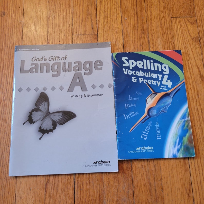 Abeka Health Science History Grade 4 Work Text Answer Test Key Book Lot ...