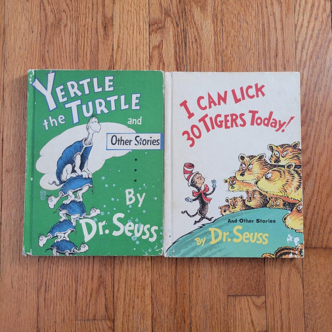 2 Yertle the Turtle and Other Stories I Can Lick 30 Tigers Dr Seuss ...