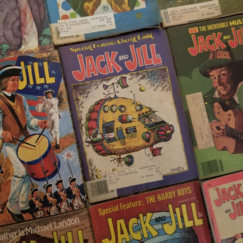 45 Jack Jill Magazines Books 1970s Kids Subscription Holiday - Etsy